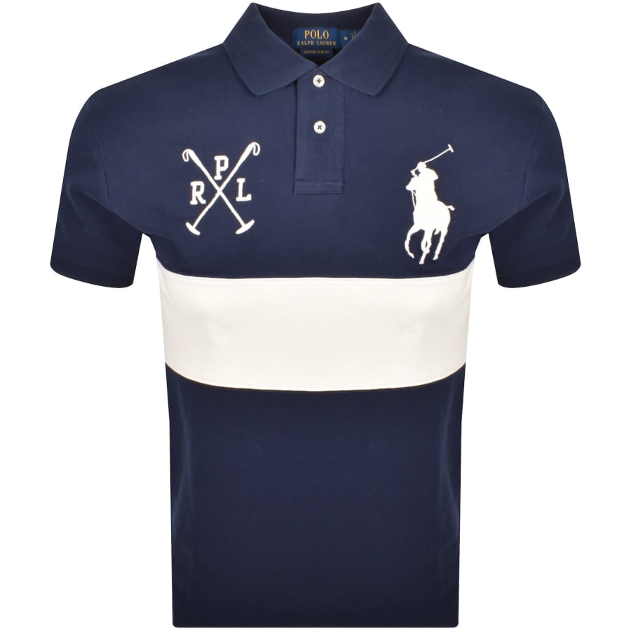 Ralph Lauren Polo T Shirt Navy | Mainline Menswear